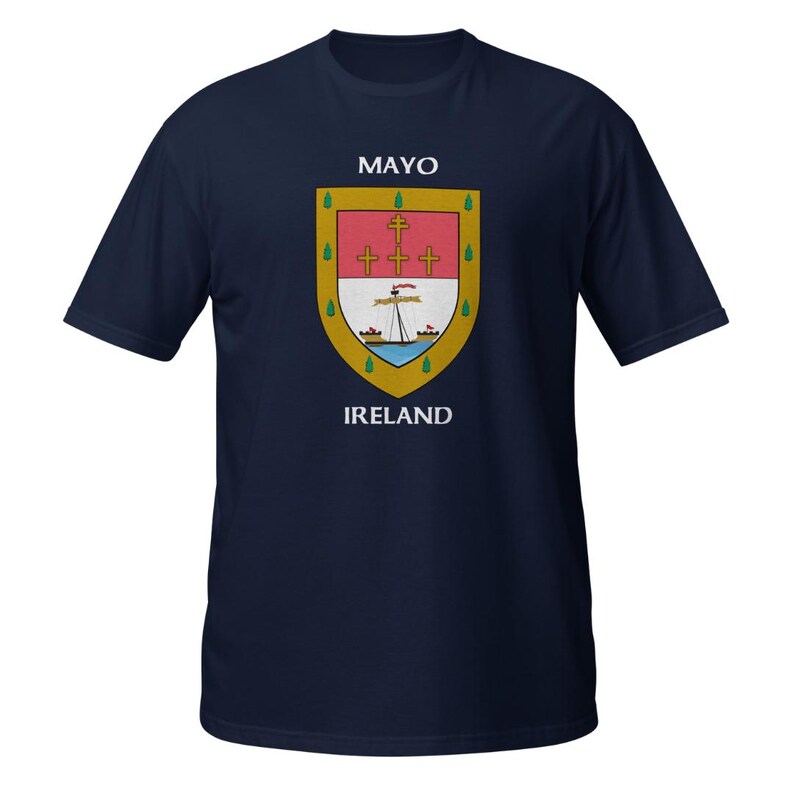 Mayo Ireland Coat of Arms Short-sleeve Unisex T-shirt - Etsy