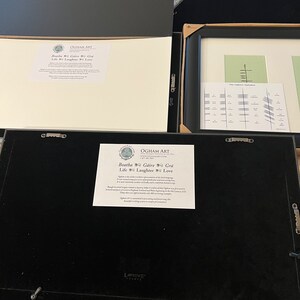 Ogham Life Laughter Love beatha Gáire Grá Framed & Matted - Etsy