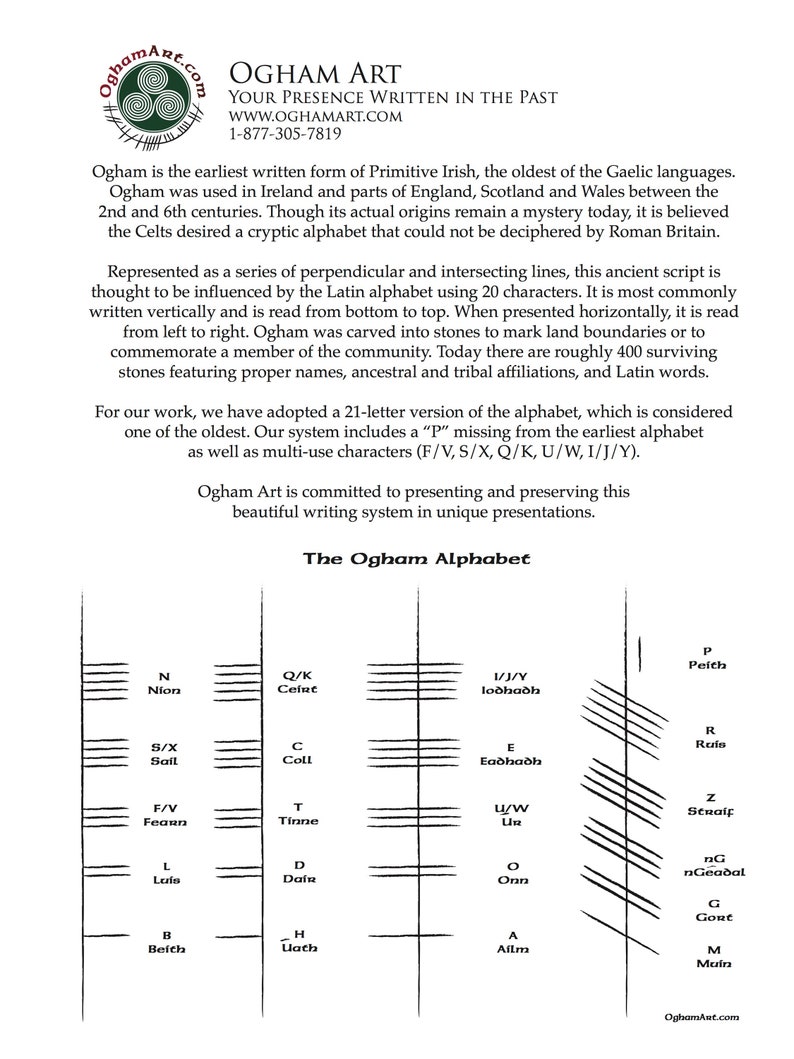 Reed & Ogham Letter Ngéadal | Celtic Tree Astrology - Etsy