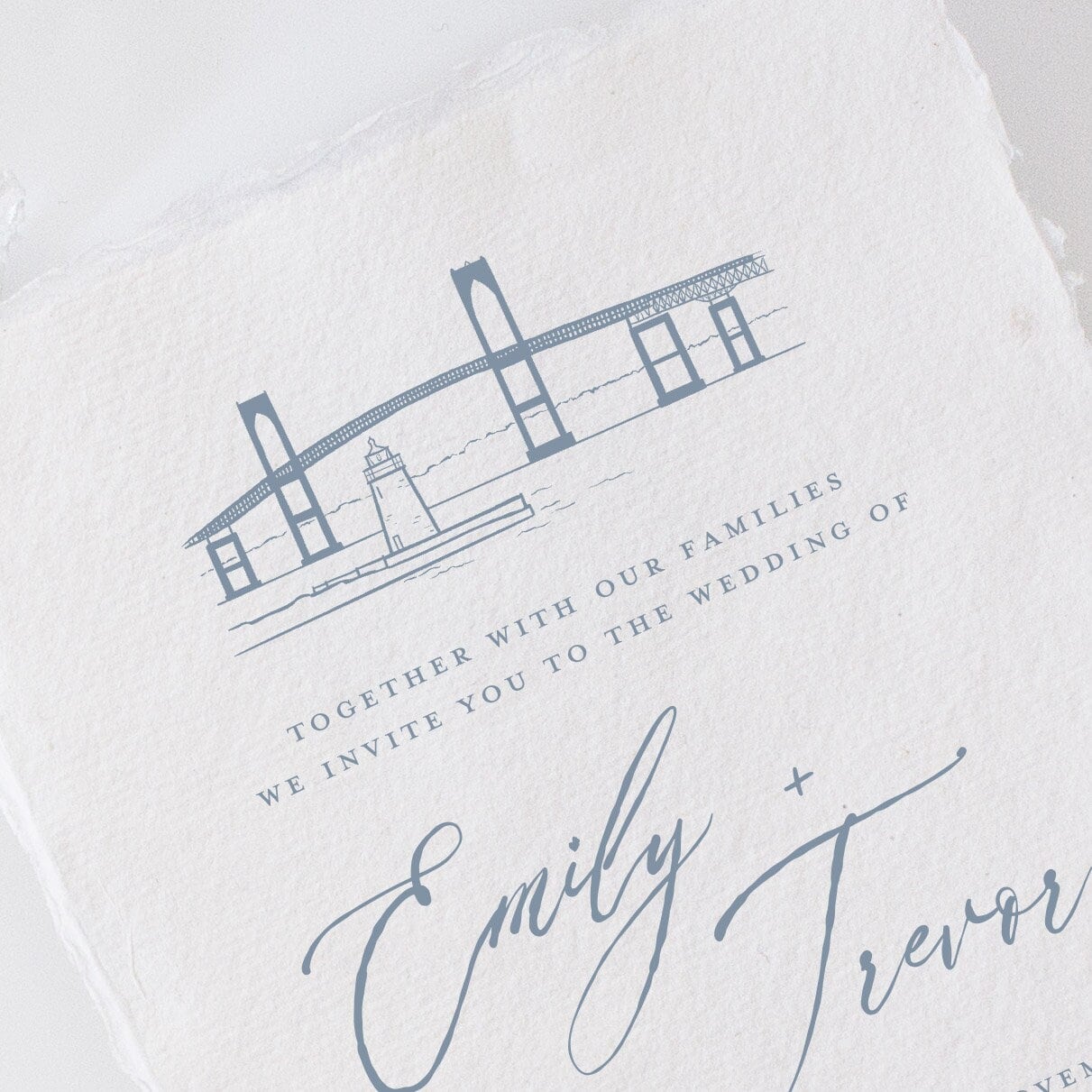 Newport Bridge and Castle Hill Lighthouse in Rhode Island Venue ...