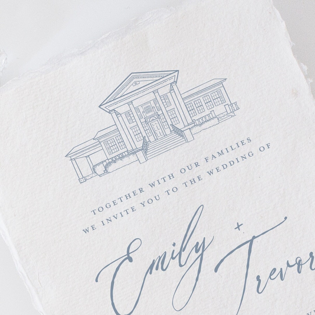 Naylor Hall in Roswell, GA Venue Illustration Line Drawing - PDF & PNG ...