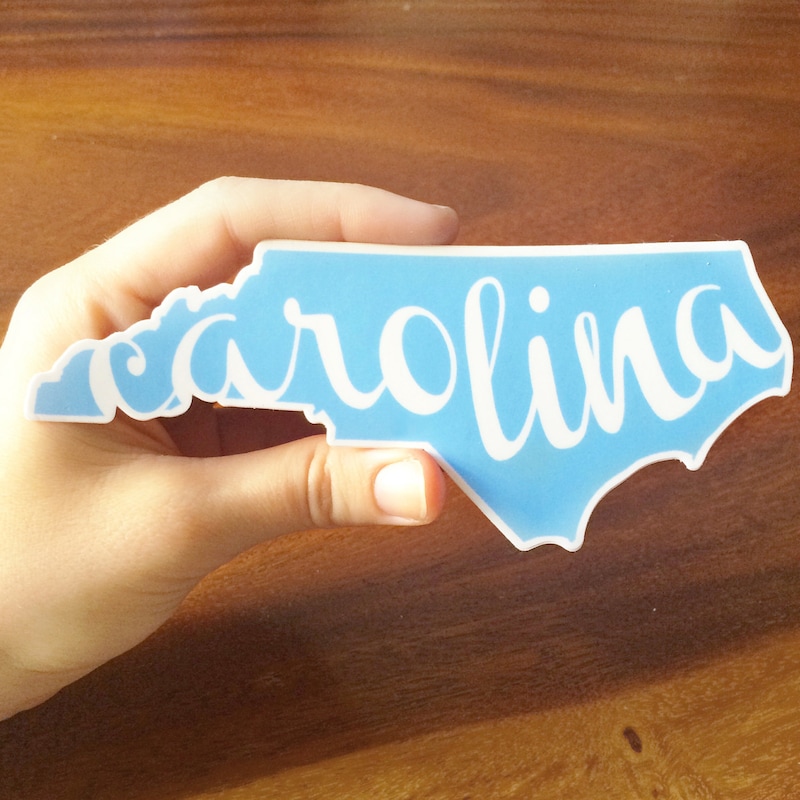 North Carolina Decal - Etsy
