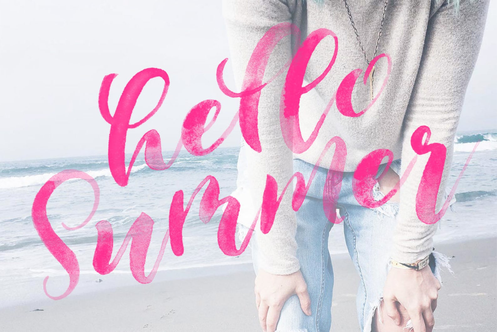 Handmaid SVG + Solid Watercolor Texture Font - Etsy