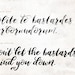 Handmaid SVG + Solid Watercolor Texture Font - Etsy
