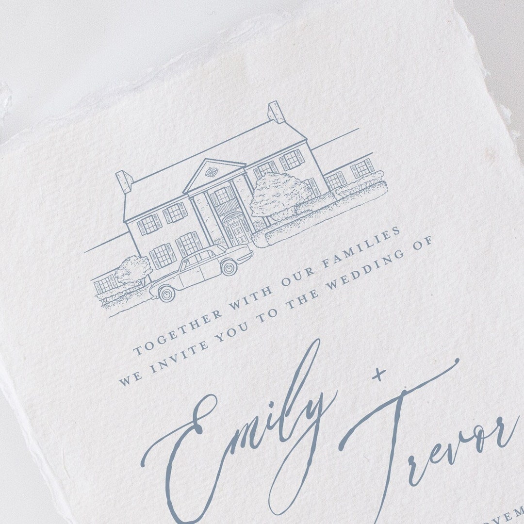 Cotton Hall in Yemassee, SC Venue Illustration Line Drawing - PDF & PNG ...