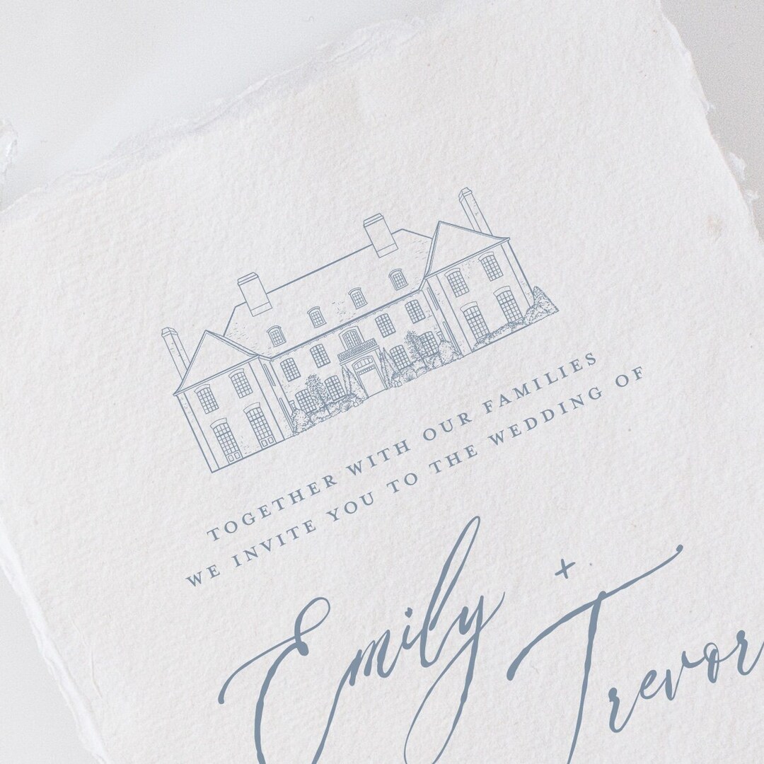 The Wainwright House in Rye, NY Venue Illustration Line Drawing - PDF ...