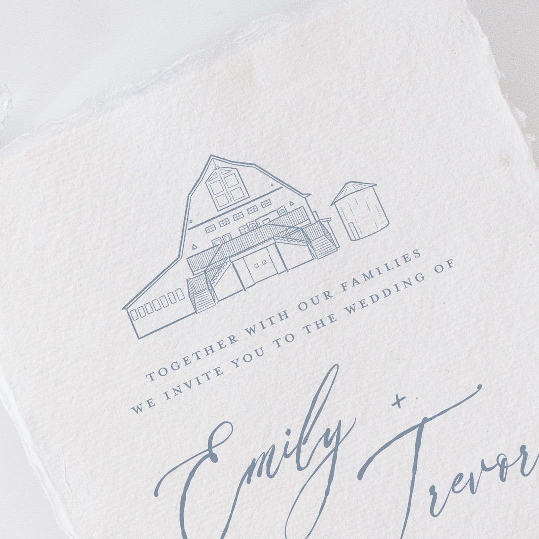 Firelight Farms in Bozeman, MT Venue Illustration Line Drawing - PDF ...