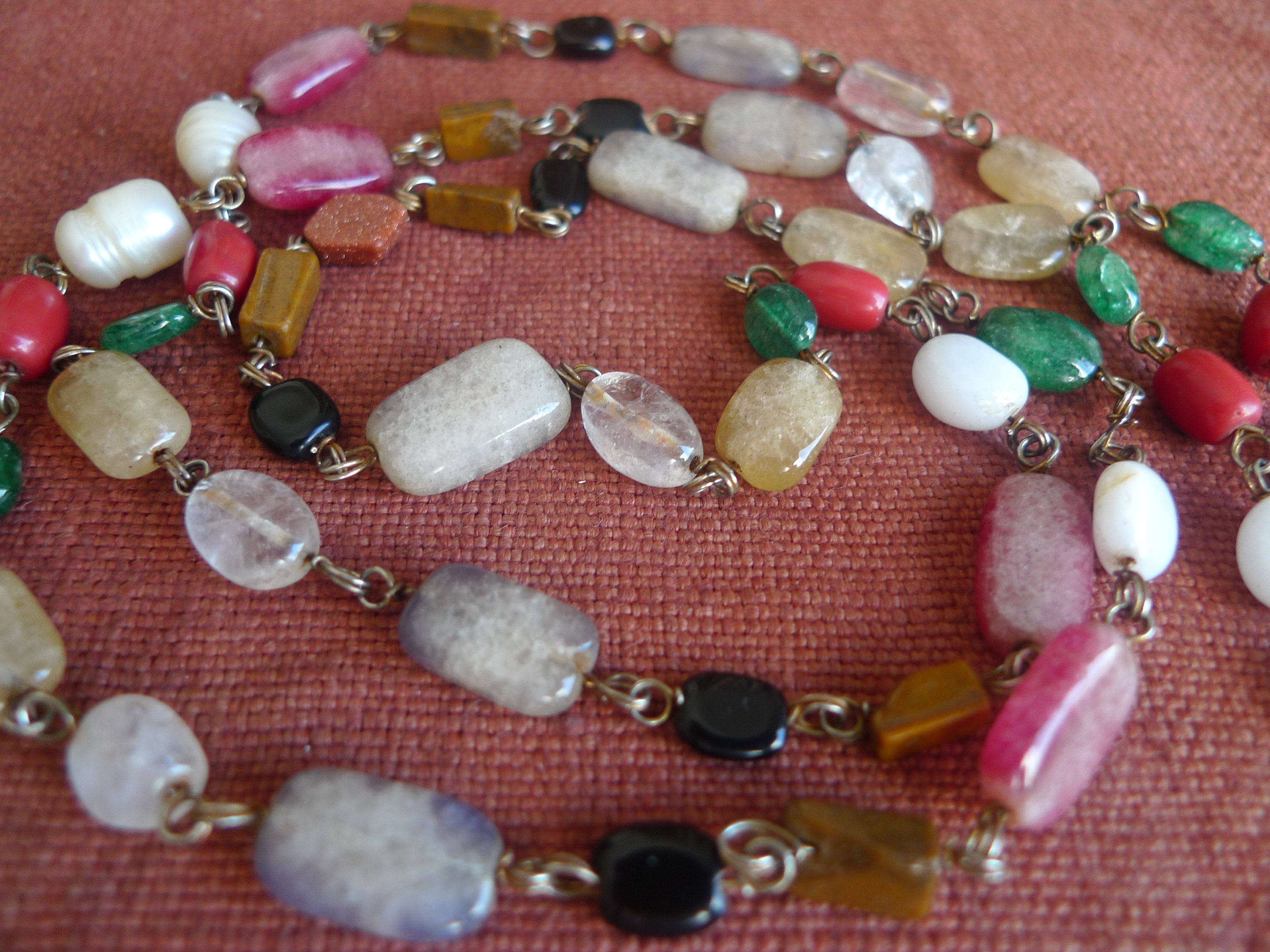 Traditional Navarathna Mala From South India - Etsy