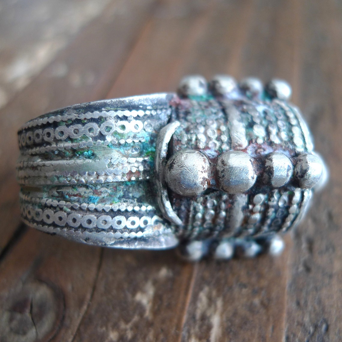 Big Tribal Ring From North India | Traditional Silver Jewelry - Etsy