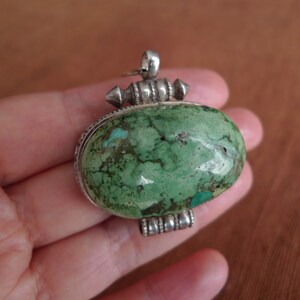 Turquoise Pendant From India - Etsy