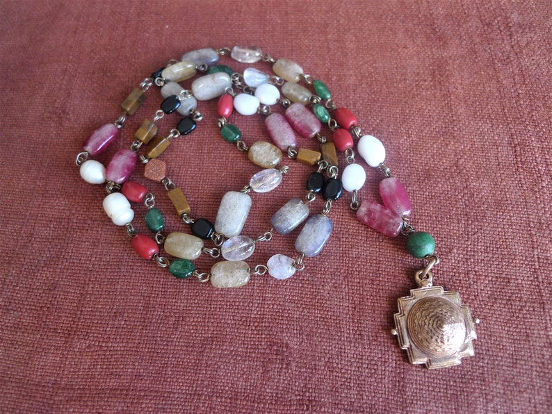 Traditional Navarathna Mala From South India - Etsy