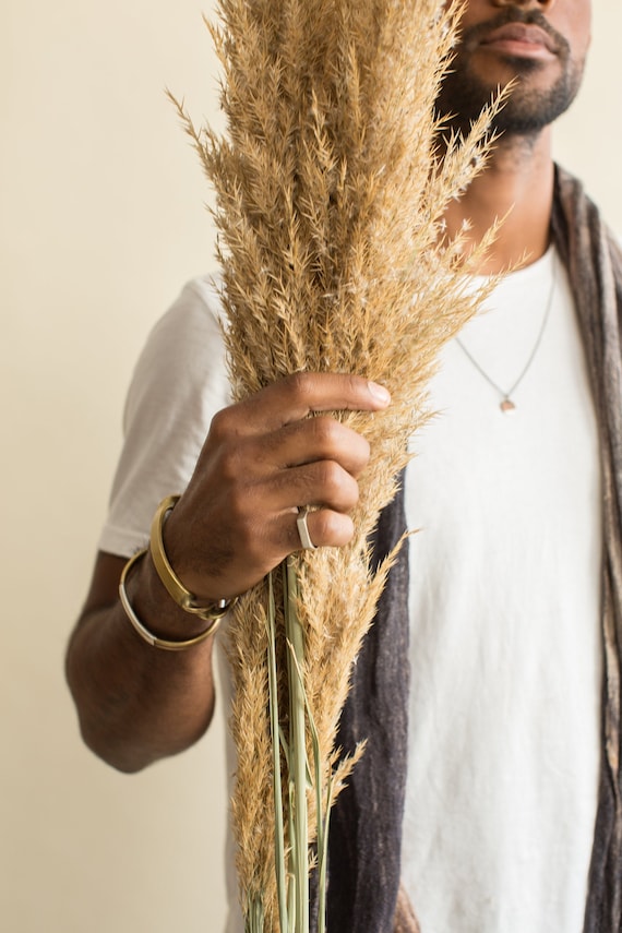 Personalized real gold 14k Narrow rectangle gold signet | Etsy
