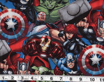 Avengers fabric | Etsy