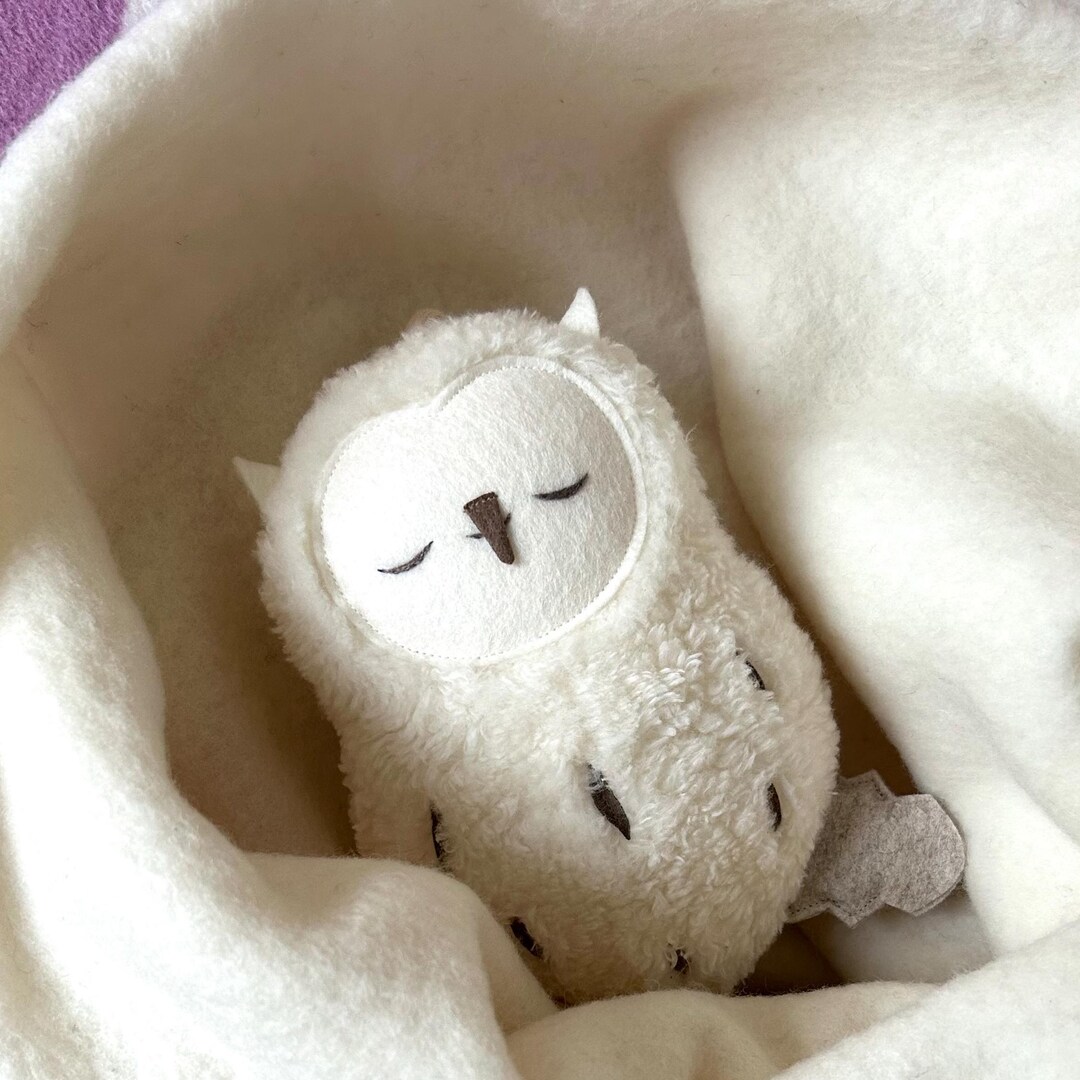 Owl Musical Baby Toy - Stuffed Animal, Long-eared Owl - Etsy