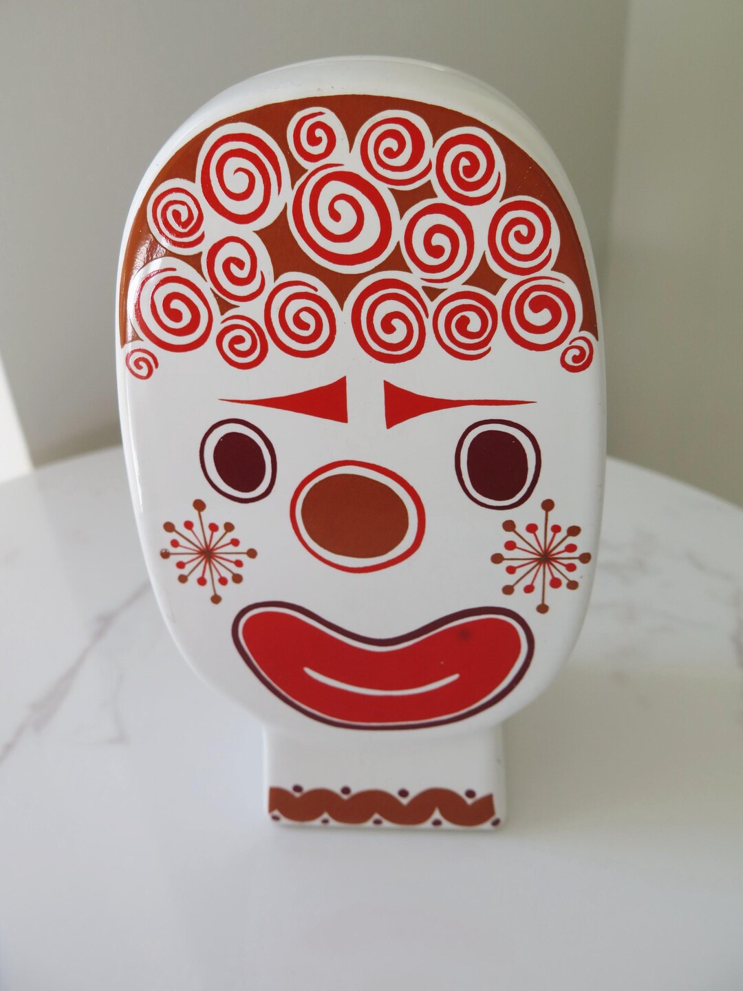 Vintage Carlton Ware Clown Money Box // Ceramic 1970's Vivienne Brennan ...