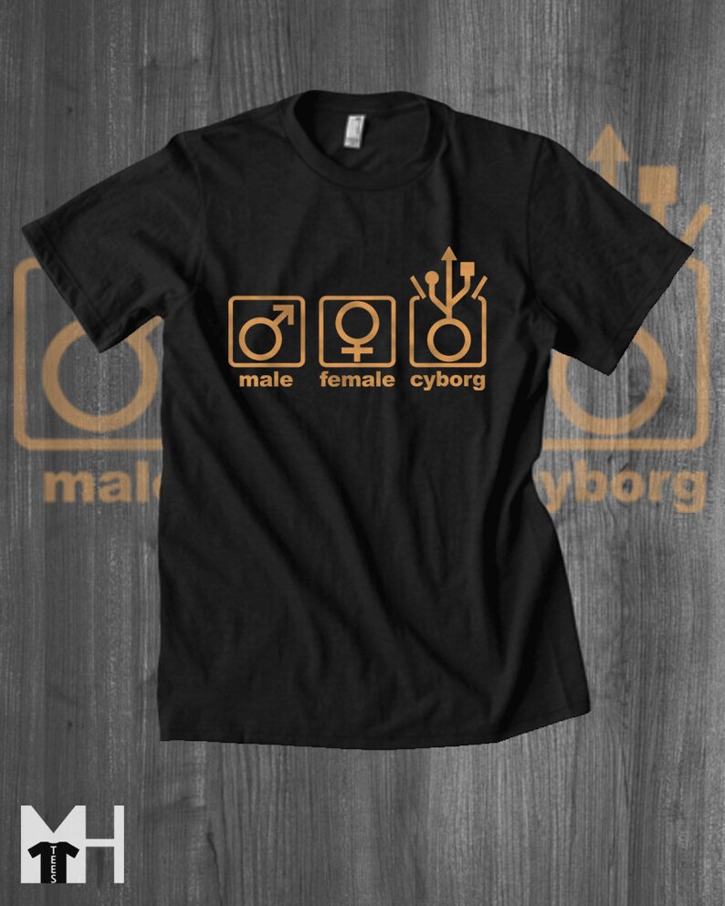 Cyborg Evolved T Shirt Robotics T-shirt Scifi Shirt Funny - Etsy