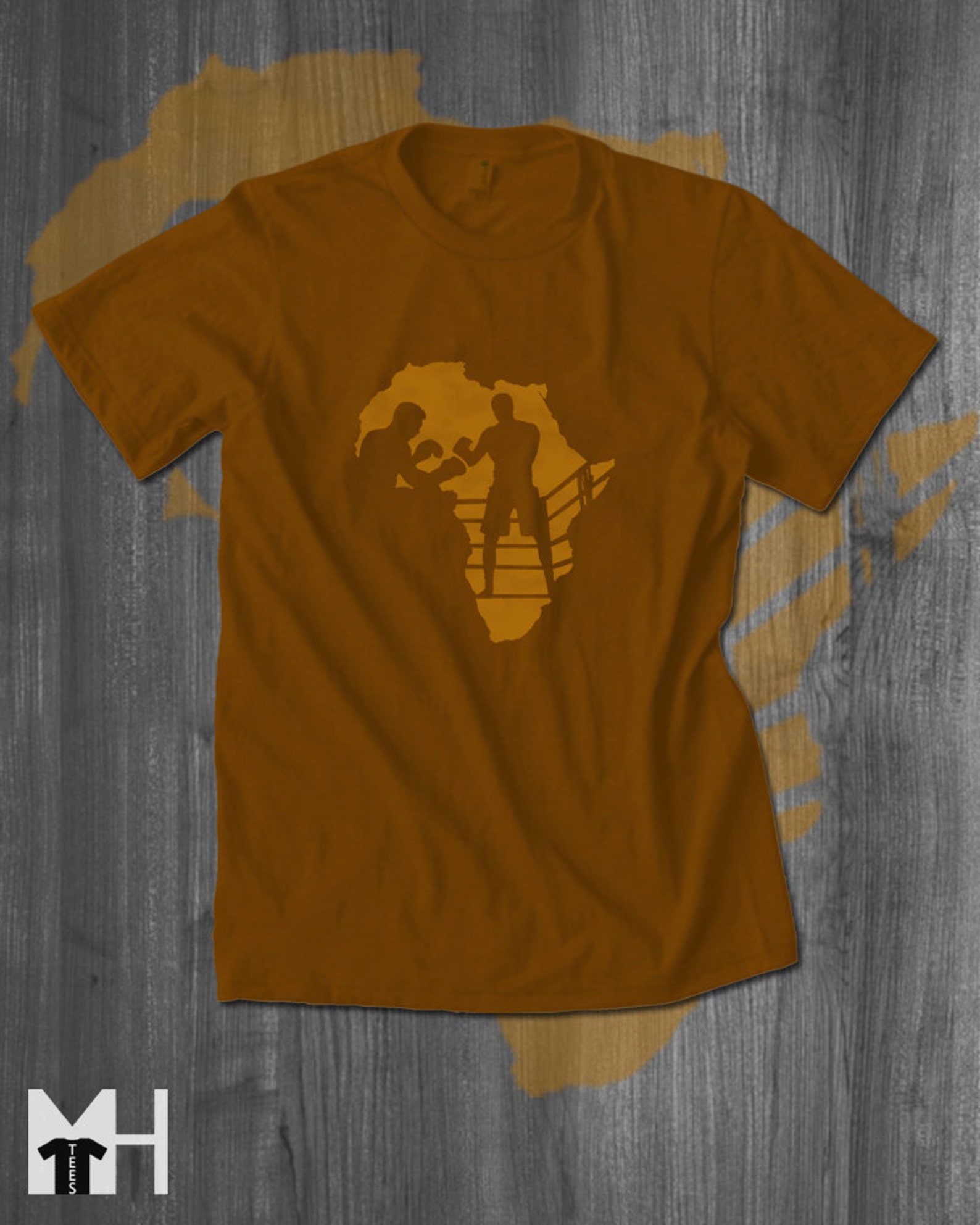 Boxing Legend T-shirt Muhammad Ali Joe Frazier Tshirt Mens Africa T ...