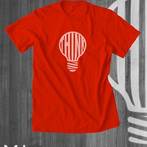 Think T Shirt Positive Message T Shirt Inspiring Tee Cool T Shirts ...