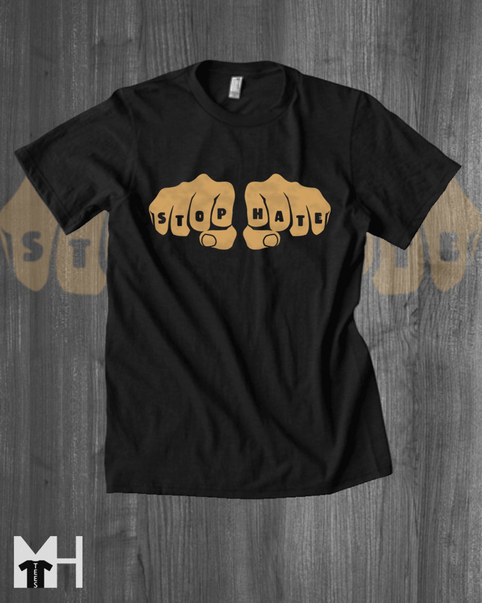 Stop Hate T-shirt | Free Shipping Afrocentric T-shirt Men African ...