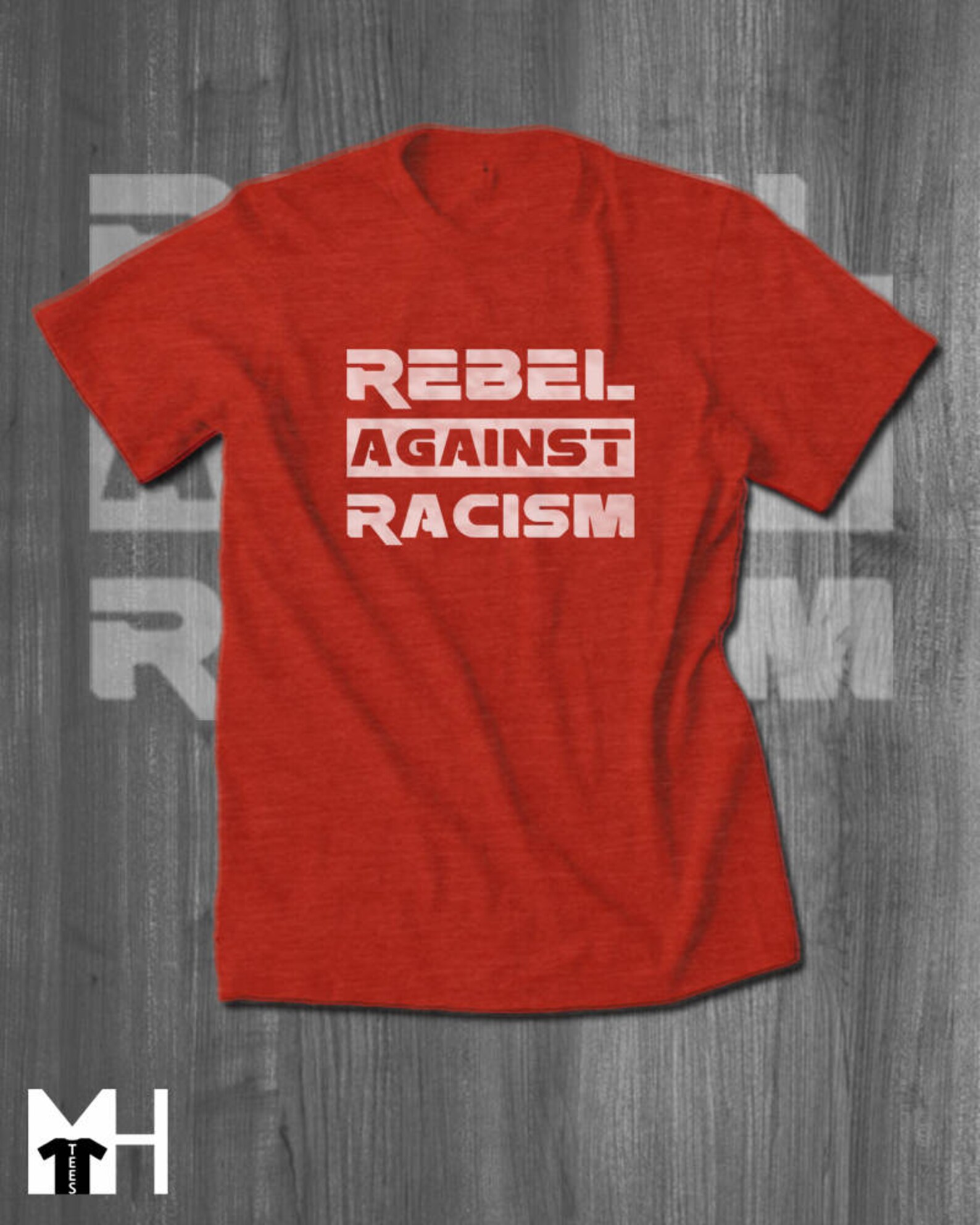 Rebel Against Racism T Shirt Tops and Tees T-shirts T Shirts - Etsy