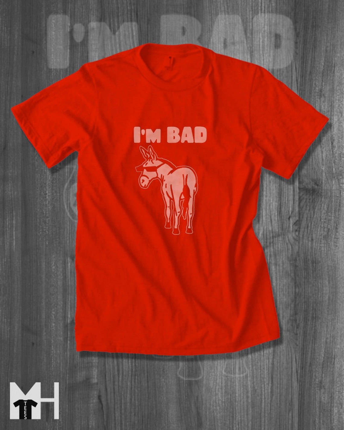 Bad Ass T Shirt | Free Shipping Funny Tops and Tees T-shirts T Shirts ...