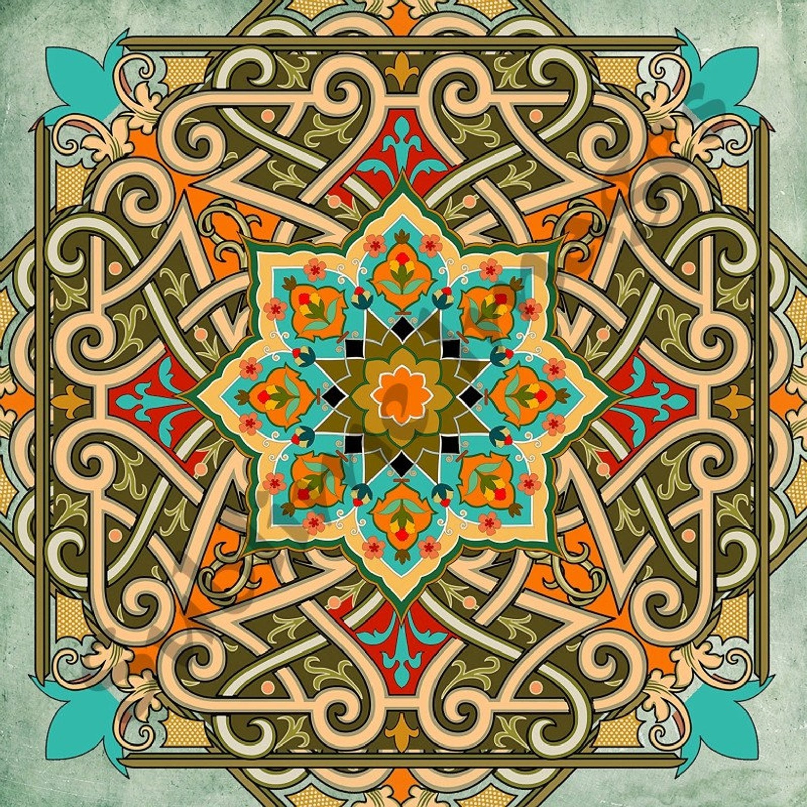 IO024 - Moroccan Tiles - Gloss Ceramic and Glass Tiles - Various Sizes ...