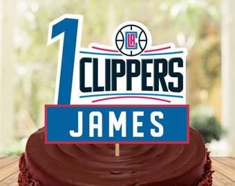 Clippers Cake Topper - Etsy