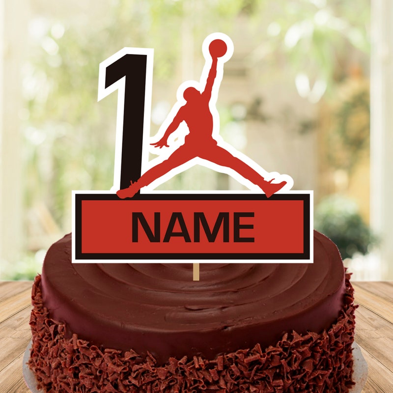 Jordan Cake Topper - Etsy