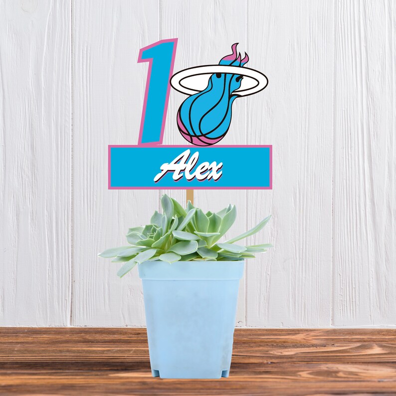 Basketball Cake Topper and Centerpiece, Digital Printable Cake Topper ...