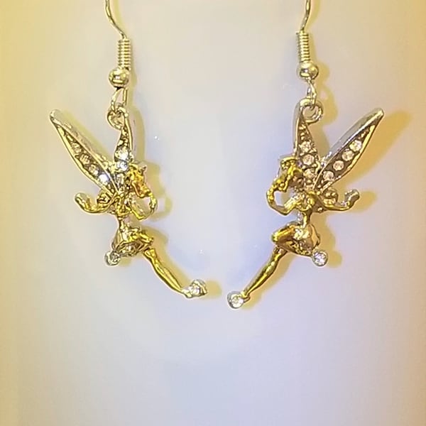 Tinkerbell Earrings - Etsy