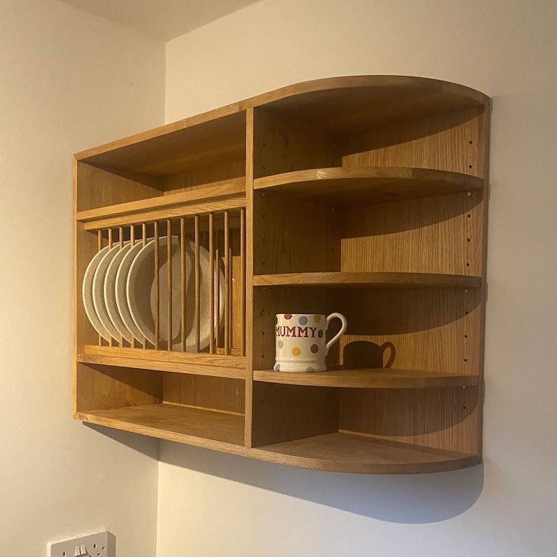 Wall Mounted Plate Rack - Etsy UK