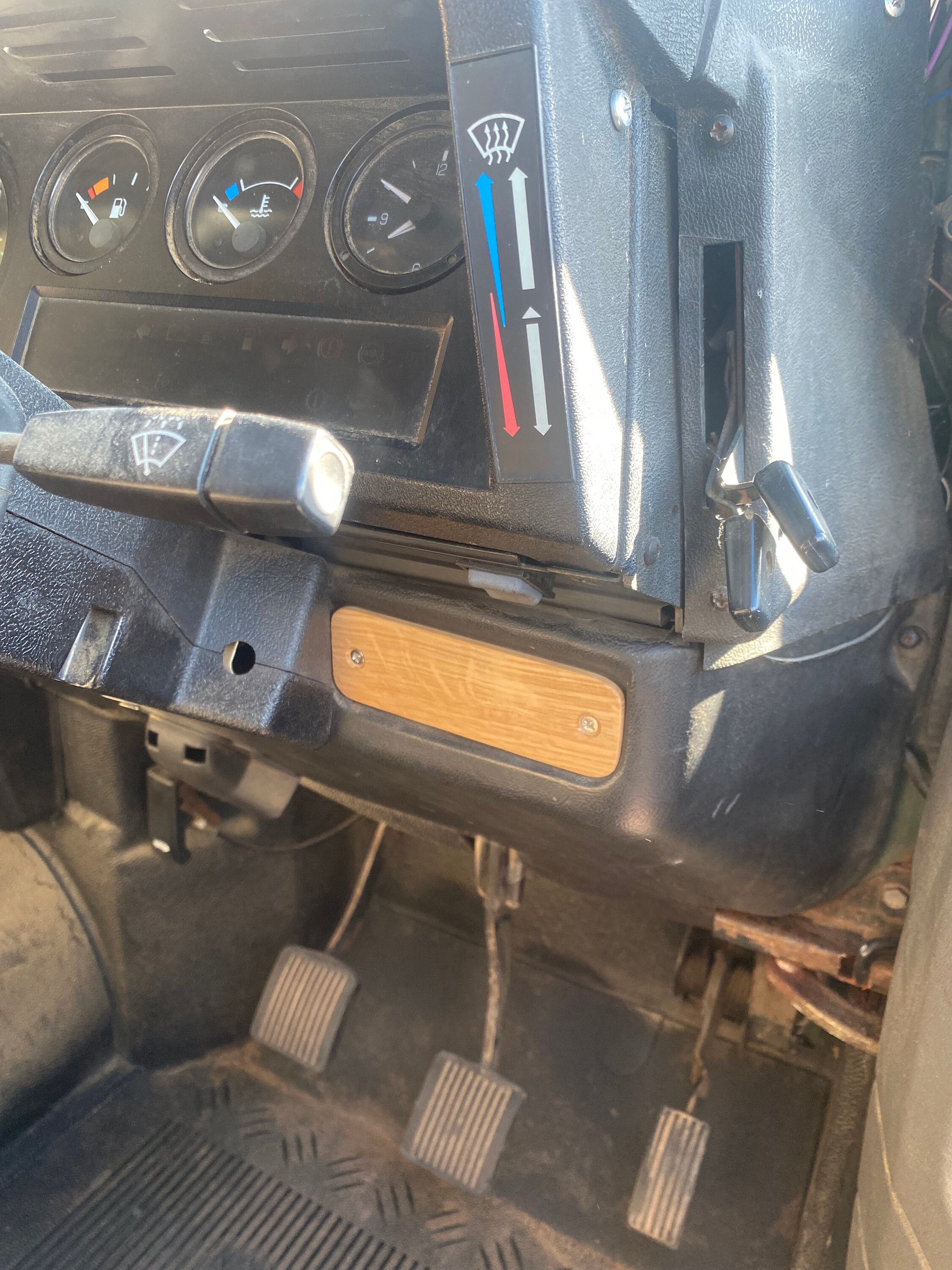 Oak Switch Panel for Landrover Defender MTC2640 - Etsy
