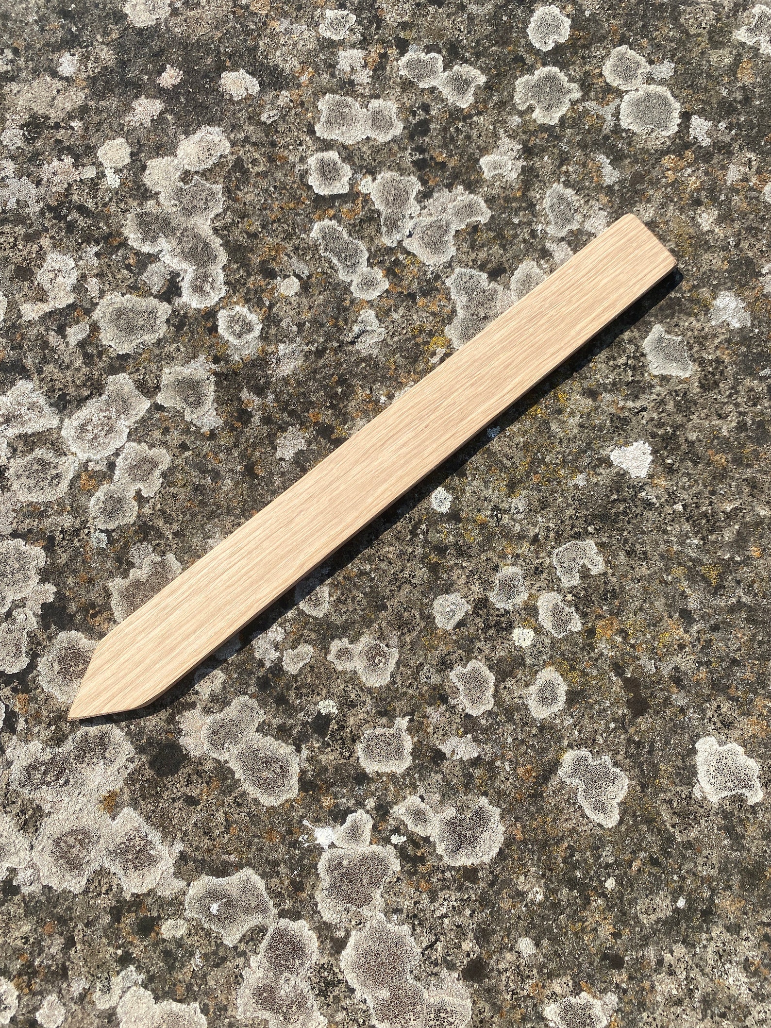 Large Oak Plant Label - Various Lengths (3cm X 0.5cm) - Etsy UK