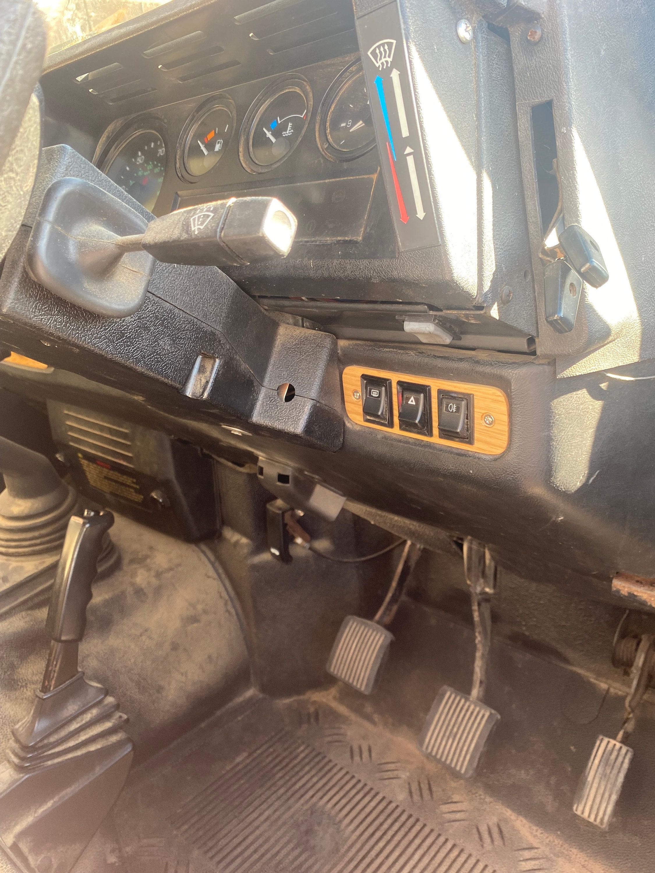 Oak Switch Panel for Landrover Defender MTC2640 - Etsy