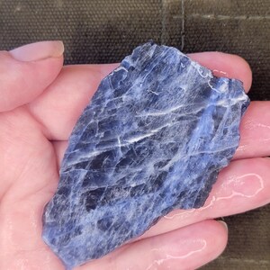 Sodalite Rough Rock Slab - Etsy