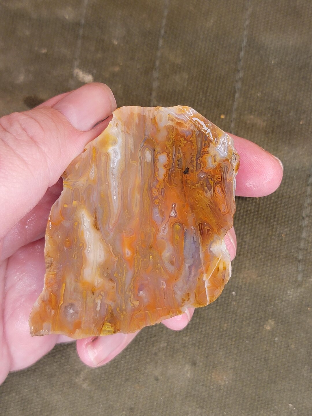 Tube Agate Rough Rock - Etsy