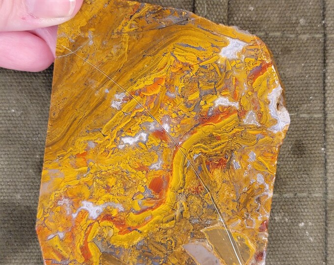 Thick Quetzal Agate Slab Slice - Etsy