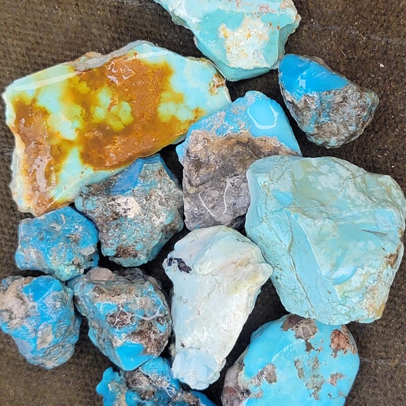 Rough Turquoise - Etsy