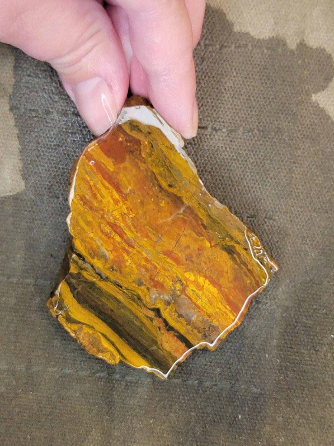 Banded Jasper Rough Slab - Etsy