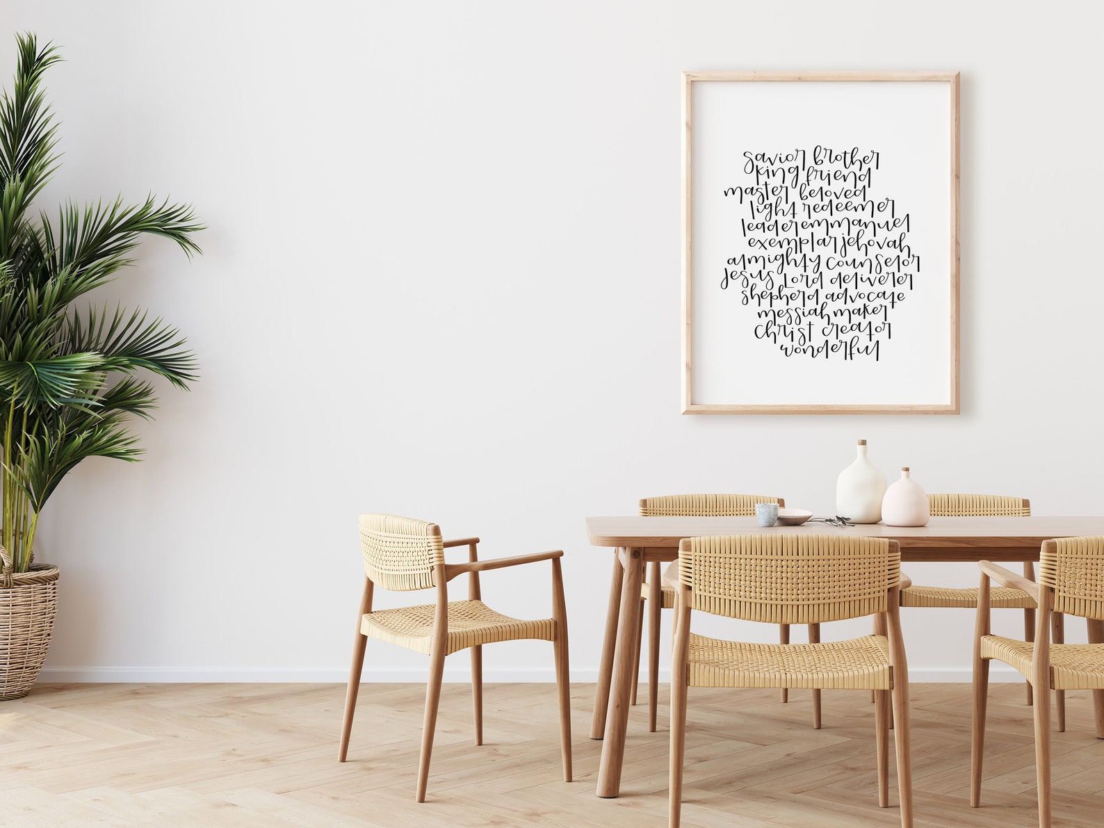 Names for the Savior Printable | Names of Christ | Religious Wall Art ...