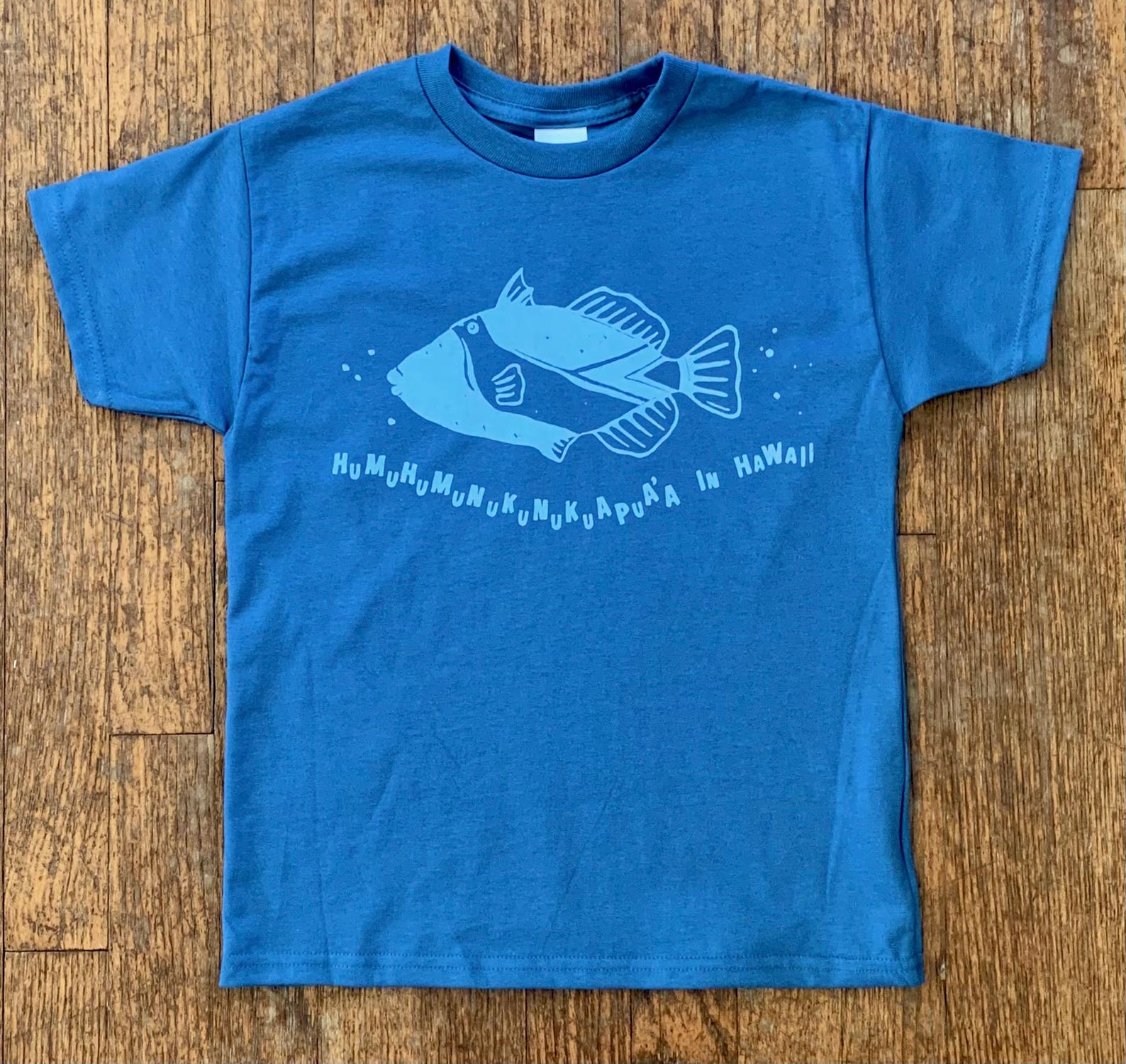 Hawaii State Fish, Humuhumunukunukuapua'a T-shirt for Kids - Etsy