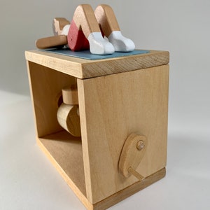 Sit-ups Man Automata Wood Hand Crank - Etsy
