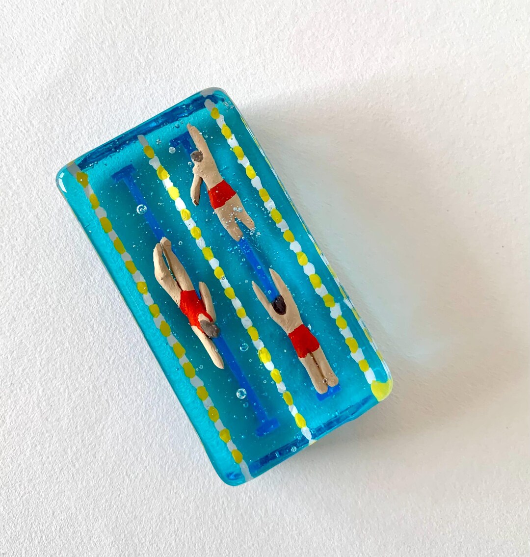 Miniature Swimming Pool in Resin, Desktop, Paperweight - Etsy