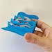 Swimmers Miniature Pop up Card - Etsy