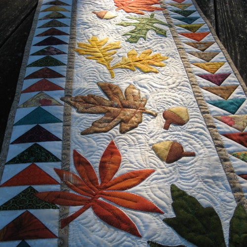 Autumn Flight Table Runner Pattern - Etsy