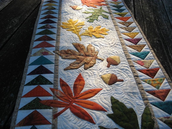 Autumn Flight Table Runner Pattern | Etsy