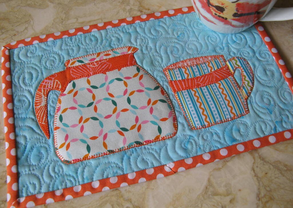 Coffee or Tea Mug Rug Pair Pattern - Etsy