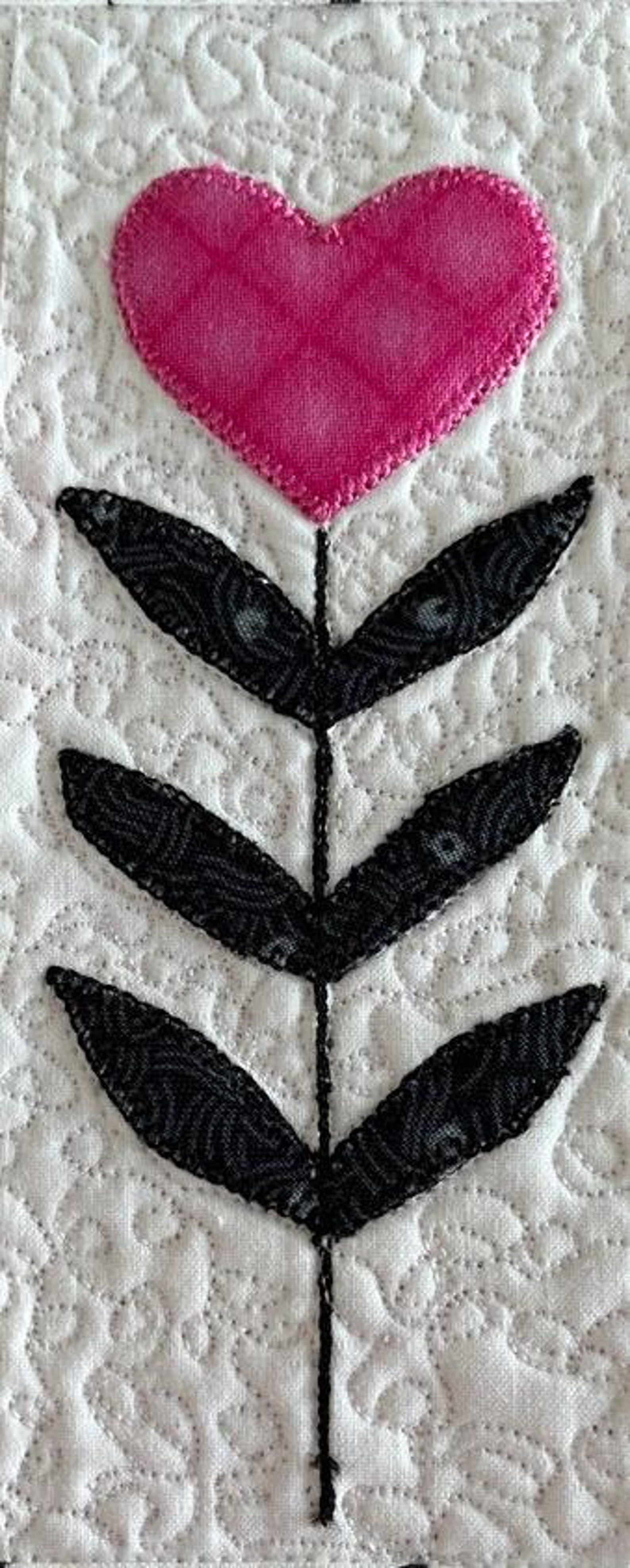 Field of Hearts Table Runner Pattern PDF - Etsy