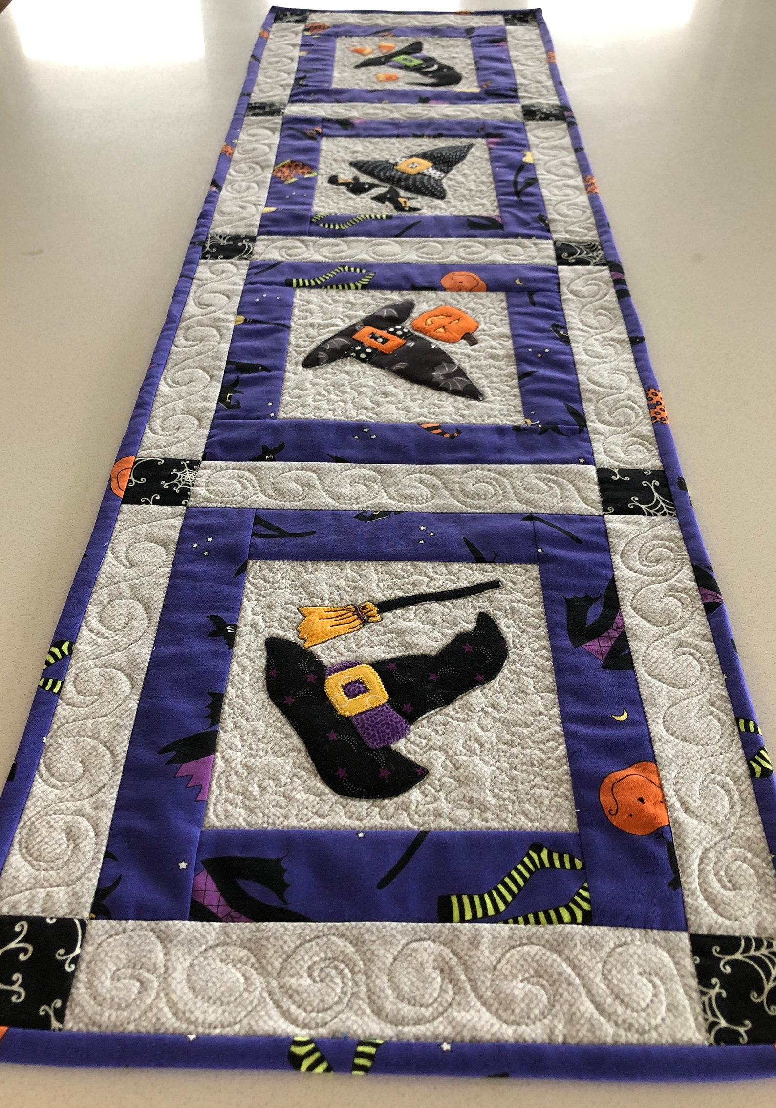 Bewitched Table Runner Pattern - Etsy