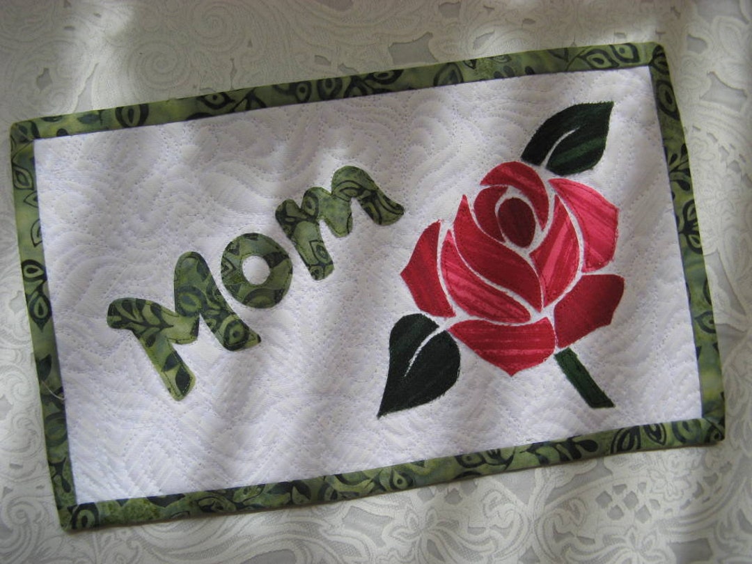 Mom Mug Rug Pattern - Etsy